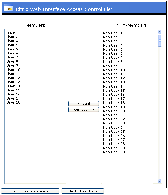 Controlling Access to Web Interface using Web Interface Access Control ...